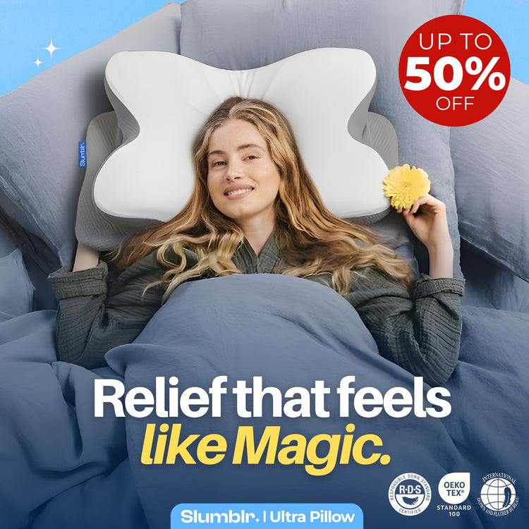 Slumblr Sleep Solution: The #1 World's Sleep Pillow